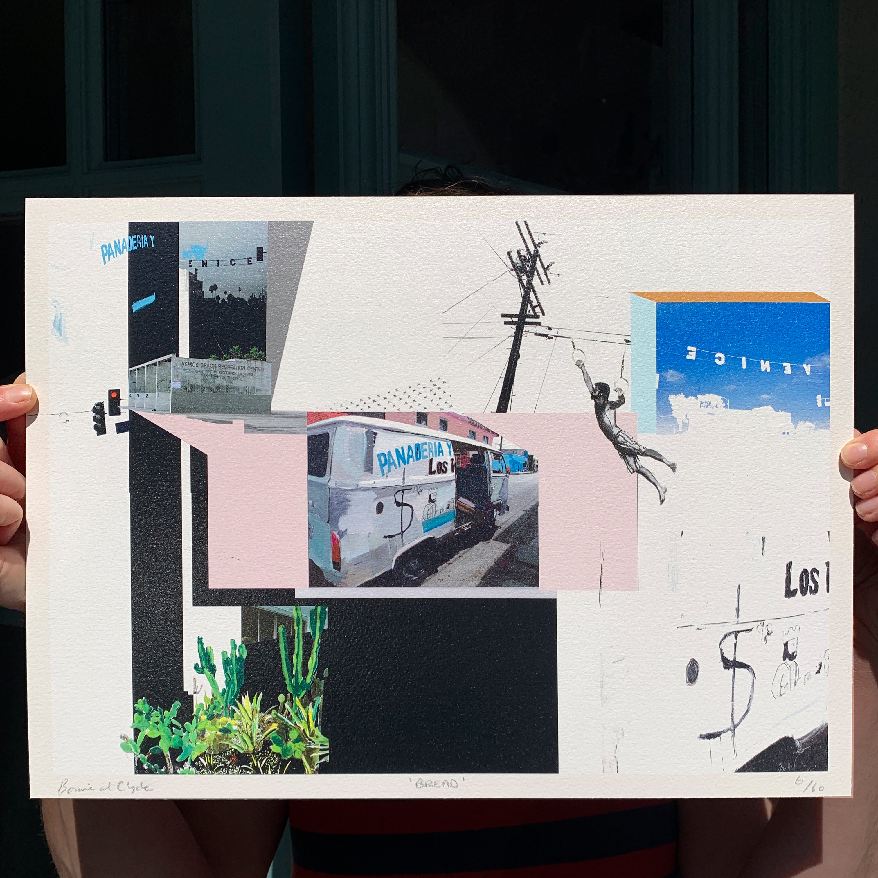 Bonnie and Clyde Fine Art Prints | Mixed Media and Collage Artist at 99 Projects