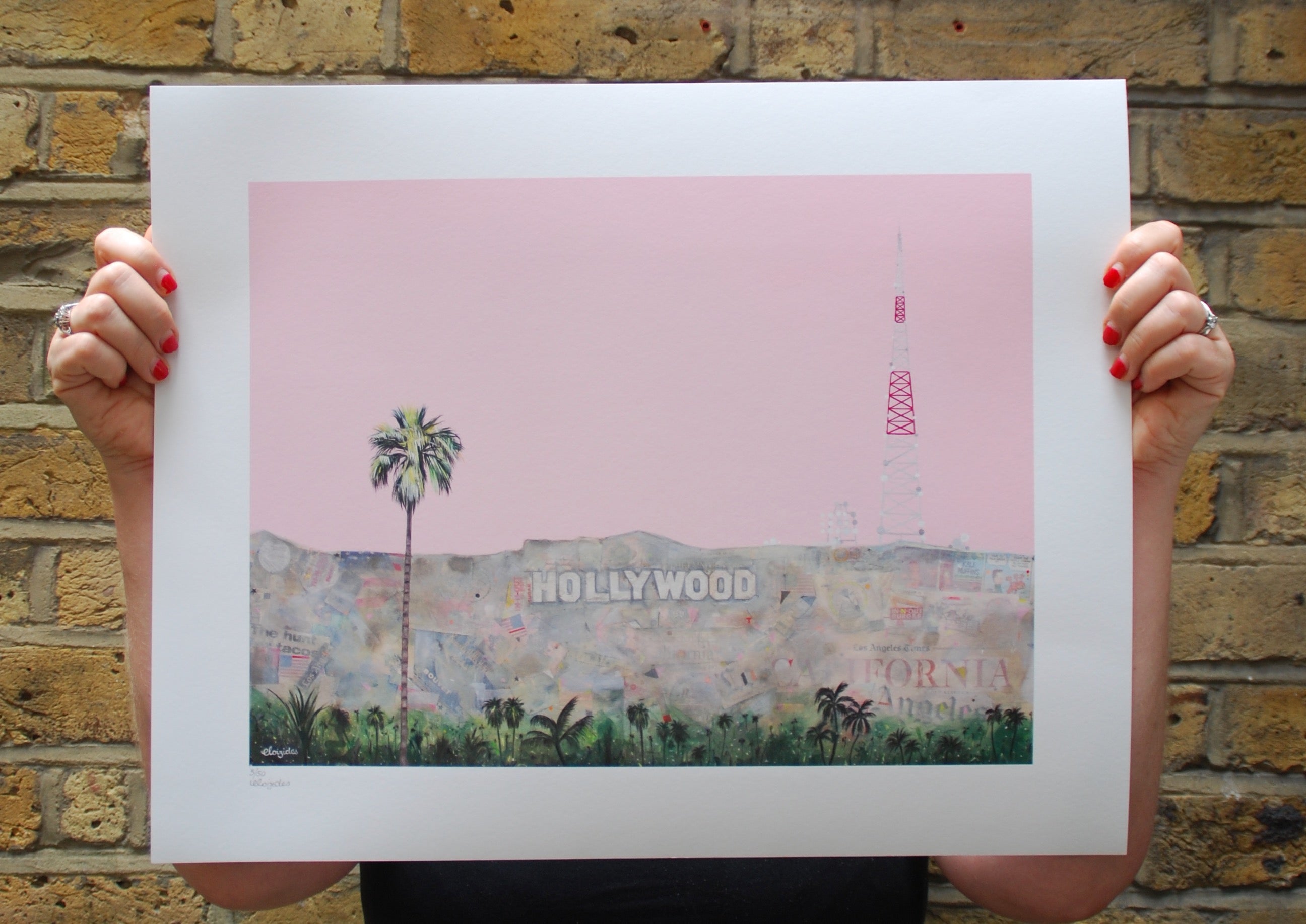 Pink Hollywood, by Emma Loizides | Shop Limited Prints | 99 Projects